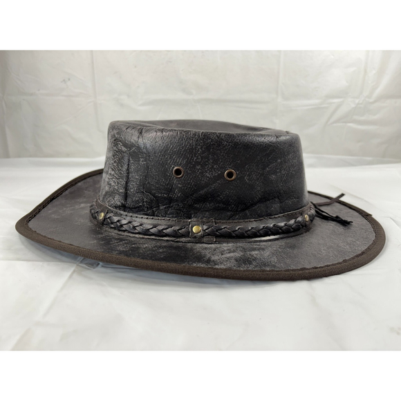 Conner Hats | Accessories | Conner Kangaroo Crossing Buffalo Hide Hat ...